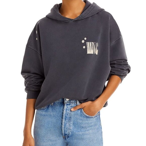 Anine Bing | Tops | Anine Bing Alec Splatter Hoodie | Poshmark